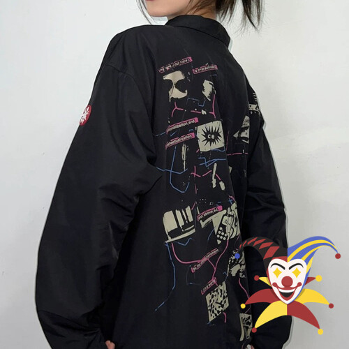 Windproof Cardigan CAVEMPT C.E Zip Jacket Men Women Cav Empt Circuit ...
