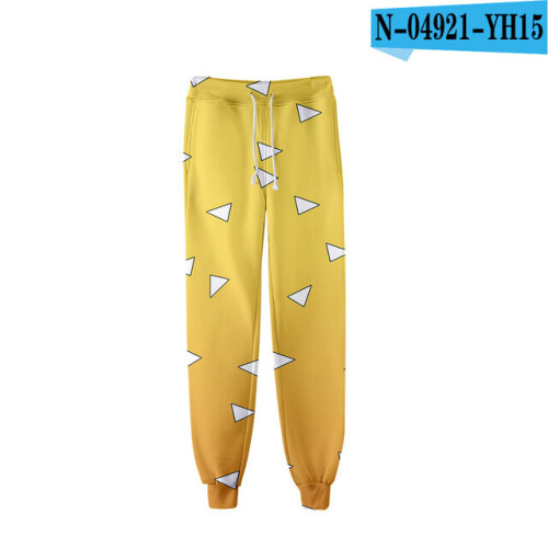 3D Anime Japanese Cargo Pants Harajuku Streetwear Kimetsu No Yaiba ...