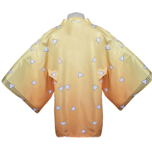 (Agatsuma Zenitsu Coat Only, 150cm) Demon Kimetsu Slayer No Yaiba ...
