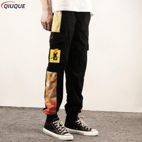 Anime Demon Slayer Casual Cargo Pants Kamado Tanjirou Agatsuma Zenitsu ...