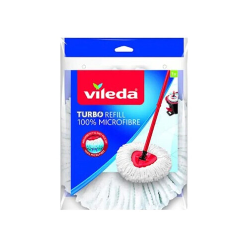 Vileda Easy Wring And Clean Microfiber Floor Mop Refill White on OnBuy