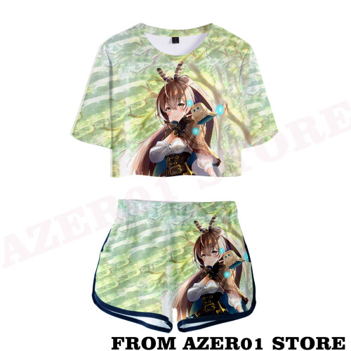 HOLOLIVE VTuber Nanashi Mumei Merch T-shirt Tee Sets Summer unisex Sets ...
