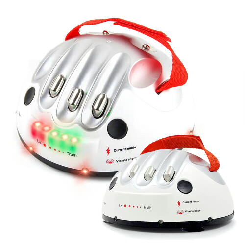 Micro Electric Shock Lie Detector Polygraph Test Liar Spay Fun Machine ...