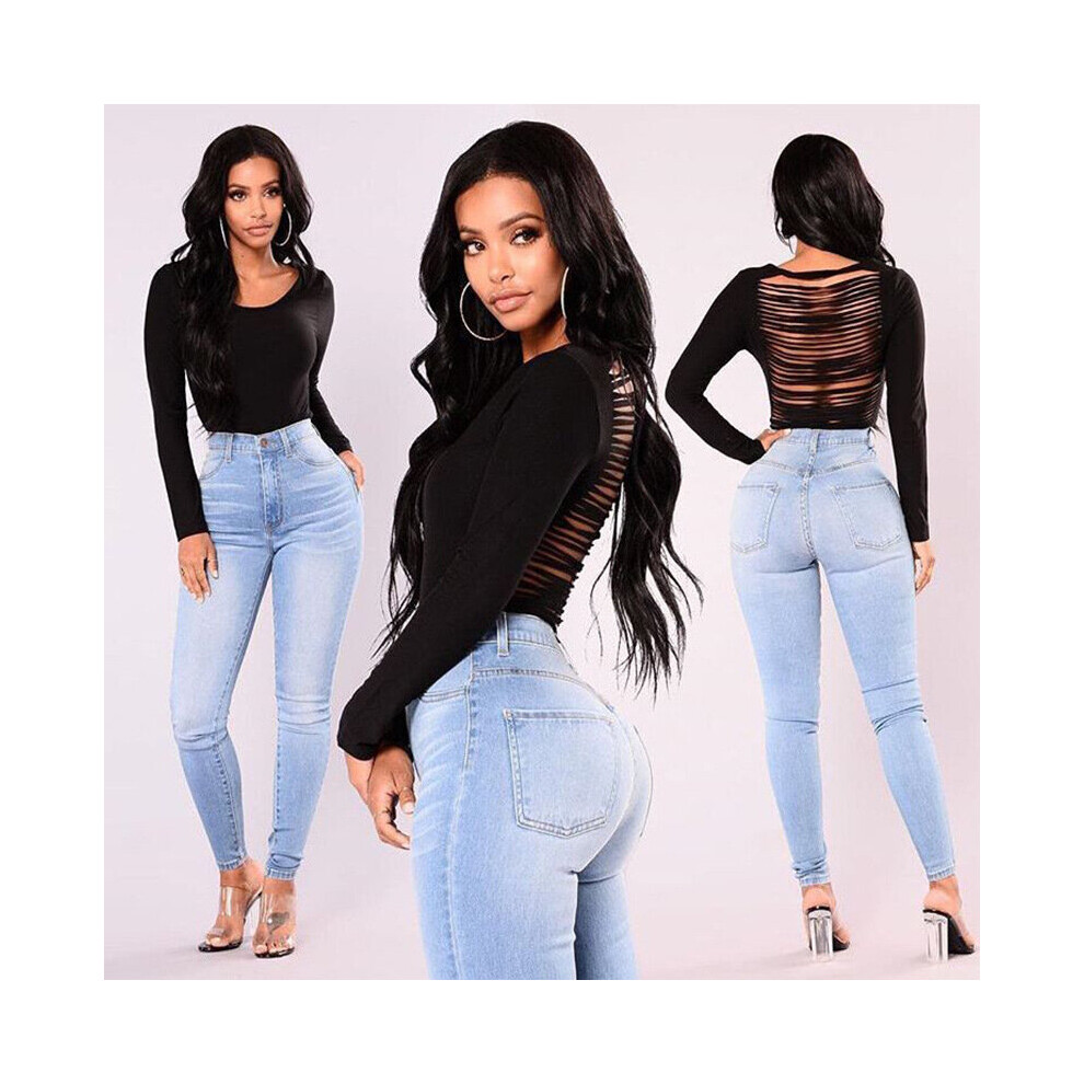 Sexy Jeans Women Denim Skinny Pants High Waist Stretch Lady Jeans Push Up Leggings Slim Pockets Button Pencil Jeans Women Pants on OnBuy