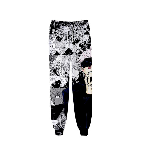 Jujutsu Kaisen 3D Print men jogger pants Hip Hop Trousers Kpop Casual ...