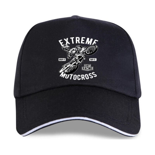 Summer Mens Baseball cap Extreme Motocross Rider MotoX Scrambler V192 ...