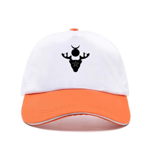 Horned God Neon Baseball Cap - Pagan Wicca Witch Druid Wiccan - Colour ...