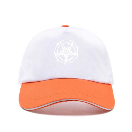 Scale Baphomet Pentagram Baseball Cap Blvck Scvle Mens Occult Print ...