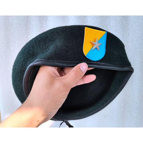United States US Army 8th Special Forces Group Wool Green Beret ONE ...