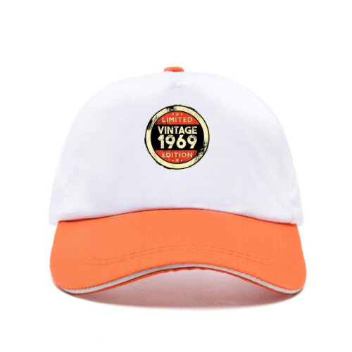 50Th Birthday Baseball Cap Vintage 1969 Bill Hats- 50 Years Old 100% ...