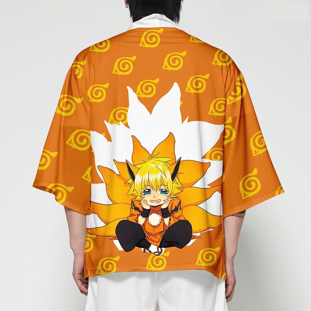 Akatsuki Sasuke Kakashi Kimono Harajuku Funny Kimono Women Men 3D ...