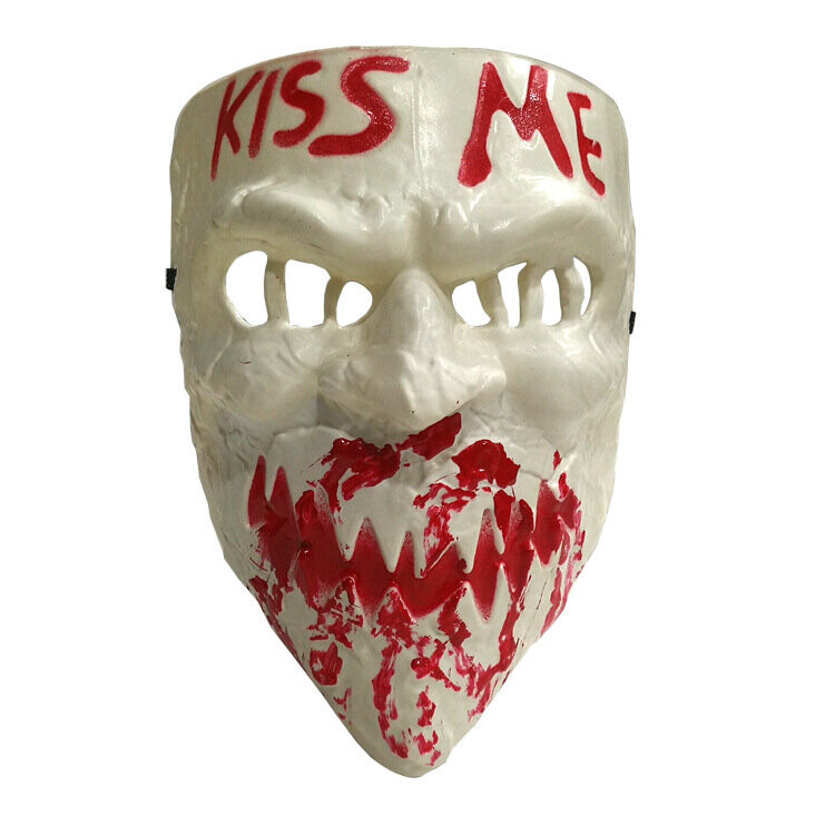 The Purge Mask God Cross Scary Halloween Masks Cosplay Party Prop ...