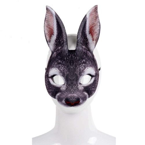 Halloween Rabbit Masks Mascaras Animales Prop Mask Unisex Carnival ...