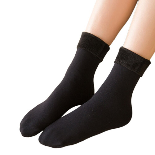 High Scoks Autumn Winter Nylon Thermal Socks All-match Thickened Home ...