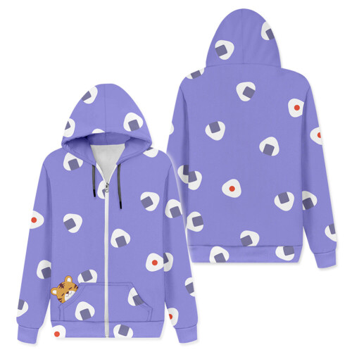 Hololive Vtuber Nekomata Okayu Cosplay Hoodie 3D Printed Hooded ...