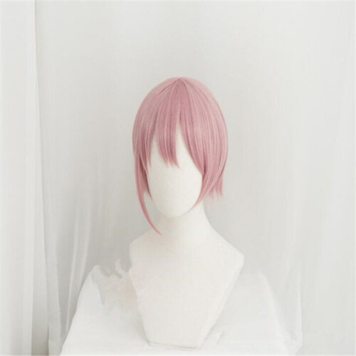 Gotoubun no Hanayome Ichika Nakano Pink Short Wig Cosplay Costume The ...