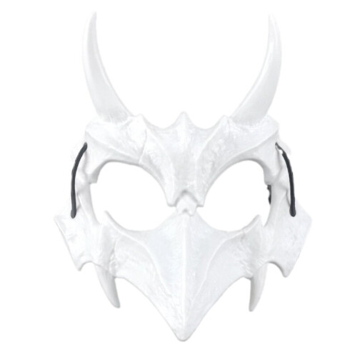 Japanese Halloween Japanese Dragon God Werewolf Mask Cosplay Animal ...