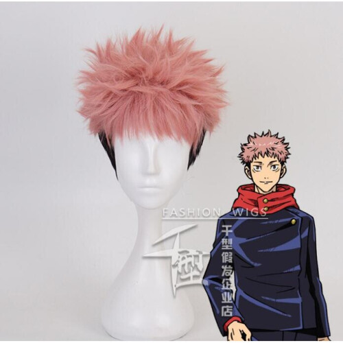 Ryomen Sukuna Yuji Itadori Short Wig 2 Styles Cosplay Costume Heat ...