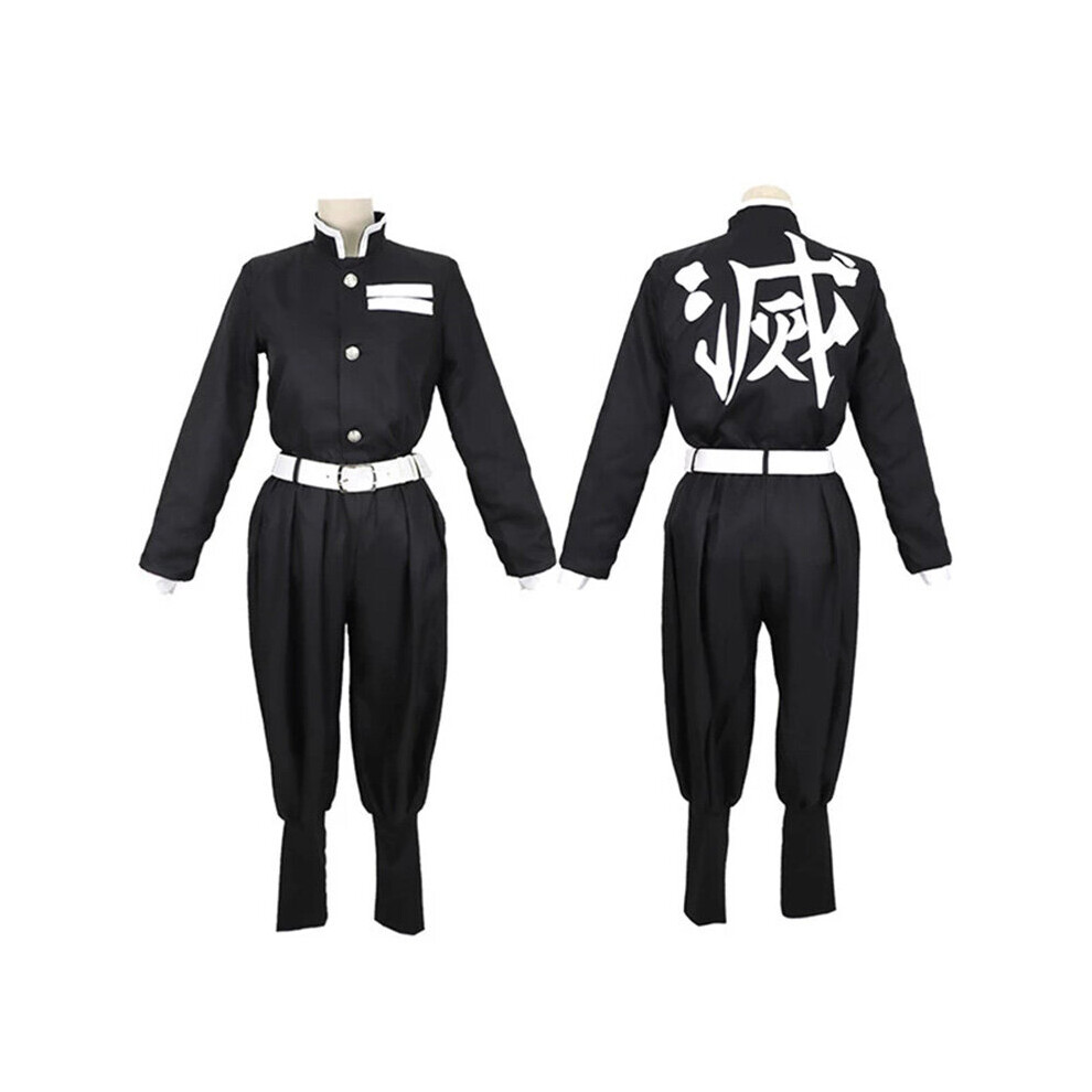 Demon Slayer Agatsuma Zenitsu Cosplay Costume Anime Kimetsu No Yaiba ...