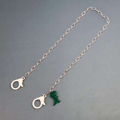 Transparent Acrylic Children Masks Chain Glasses Chains Cartoon Candy ...