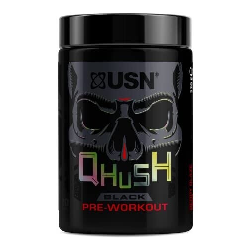 Qhush Black Blue Raspberry Pre Workout 220G: Explosive Energy Drink ...