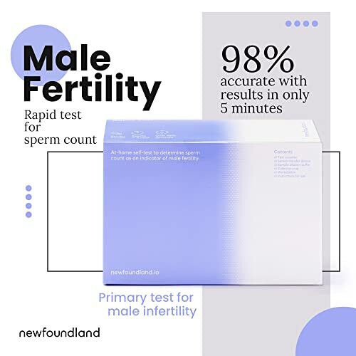 Male Fertility Test, Simple to Use Fertility Test for Men, Test Male ...