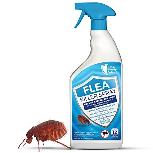Flea Spray for The Home | 1 Litre | Flea Treatment For Household ...