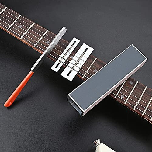4 Pieces Guitar Luthier Tool Set,Guitar Tool Kit Come With Fret ...