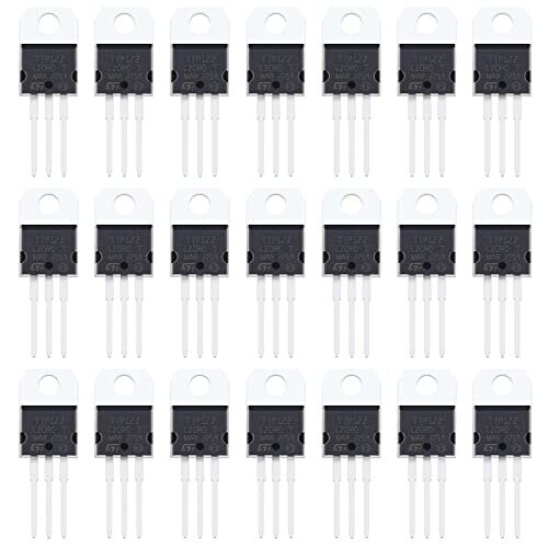 30Pcs TIP122 NPN Power Transistor 5 A Transistor Triode Epitaxial Power ...