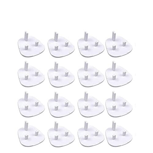 16 Pack Baby Safety Home Socket Covers, Plastic Socket Protector and ...