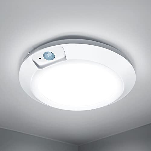 Motion Sensor Ceiling Light,Battery Operated Sensor Light Indoor,6.5 ...