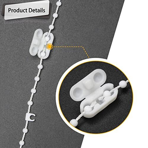 Roller Blind Cord Connector Clips, Replacement Blind Pull Cord ...