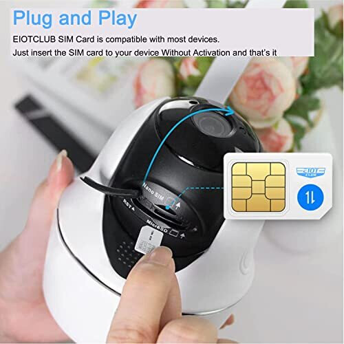 Data Only SIM Card Pay As You Go, SIM Card no Contract, Compatible with ...