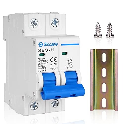 Mini Circuit Breaker, 500 V 63 A DC Circuit Breakers, 2P Solar PV ...