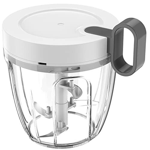 Onion Chopper Manual Food Chopper and Processors, 900ml, Rotary Onion ...