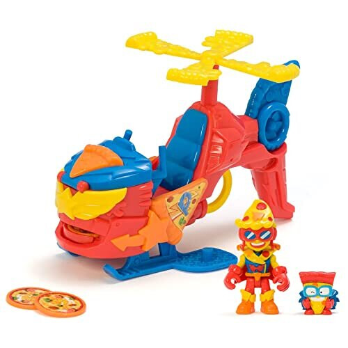 SUPERTHINGS Pizzacopter – the SuperThings helicopter. With pizza disc ...