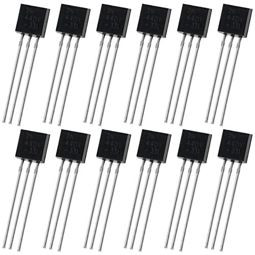 200PCS 2N4401 TO-92 NPN Transistor 40V 0.6A for Electronic DIY Project ...