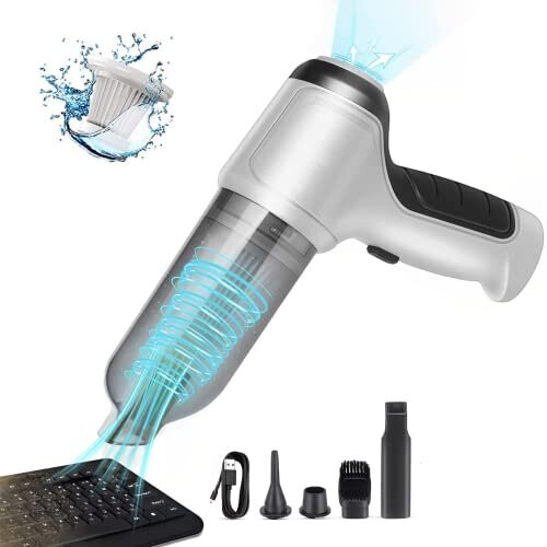 Wireless Handheld Car Vacuum Cleaner Strong Suction - 3 in 1 Hoover ...