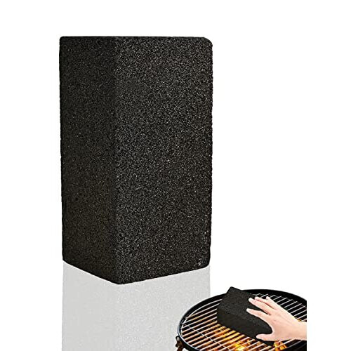 Grill Stone Cleaning Block - BBQ Pumice Griddle Grill Cleaning Brick ...