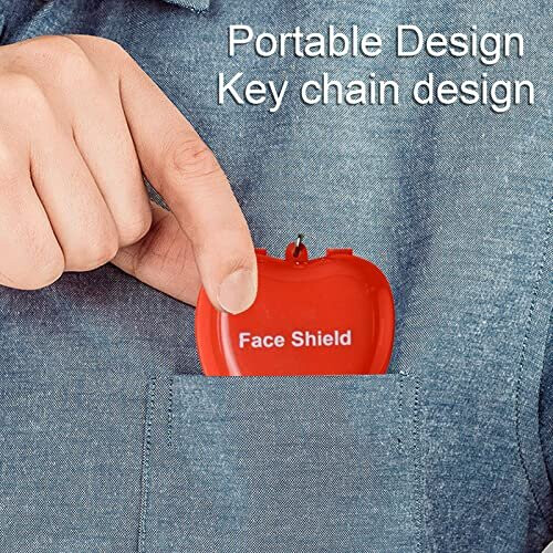 CPR Face Shield Mask, 6Pcs Cardiopulmonary Resuscitation Pocket Mask ...