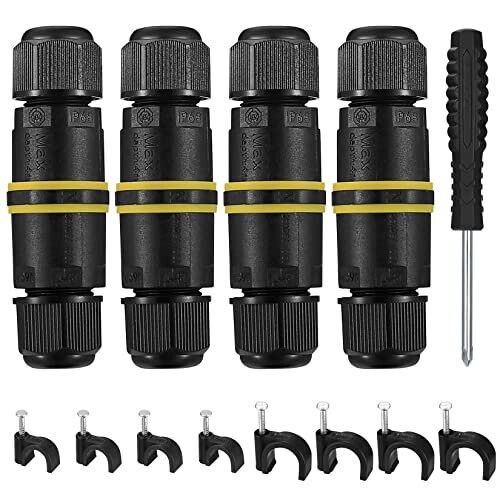 IP68 Waterproof Junction Box, Outdoor Cable Electrical Connectors, Wire ...