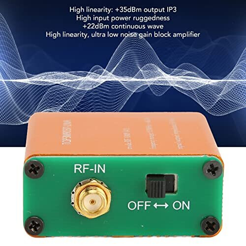0.1MHz‑6GHz Low Noise Amplifier, 20dB High Gain LNA Amplifier for ...