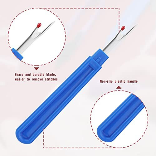 3 PCS Seam Ripper, Big & Small Sewing Stitch Thread Unpicker, Handy ...