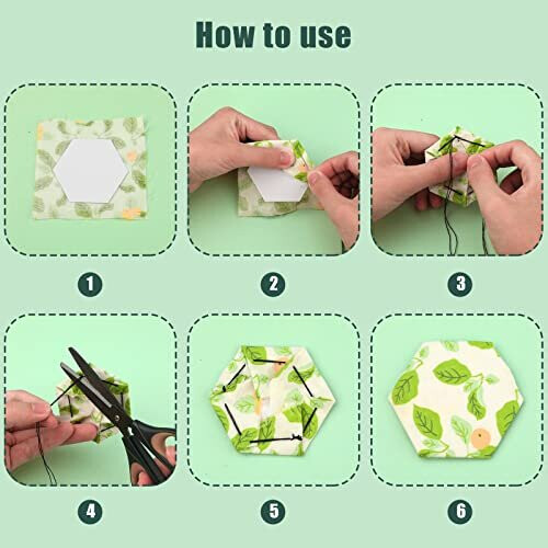 200pcs Paper Piece Templates, 1.5 Inch Hexagon Paper Templates Hexagon ...
