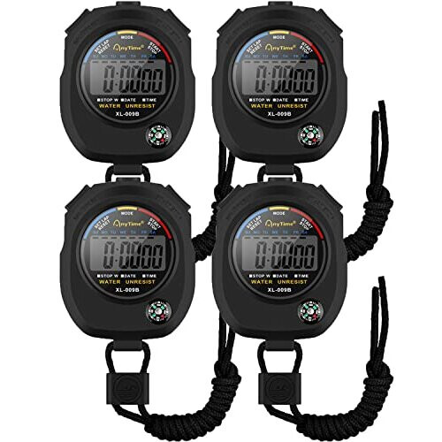 Sports Stopwatch Timer, BROTOU Professional Digital Stopwatch with ...
