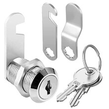 Drawer Lock 5 Cabinet Showcase Desk Drawer Tool Box Cylinder Cam Lock ...