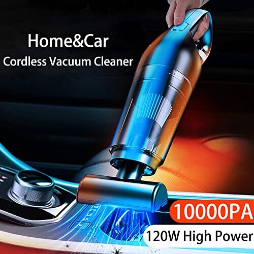 Handheld Vacuum Cordless,[Upgraded] 10000Pa Car Vacuum Cleaner, Rueozby ...