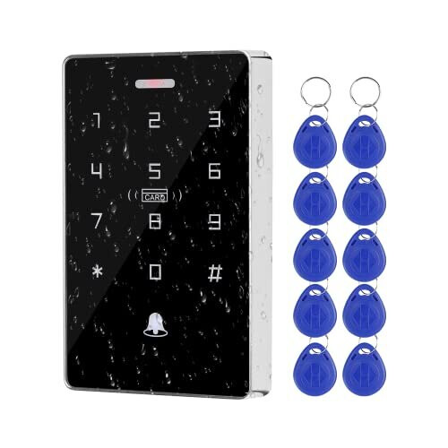 NFC RFID Access Control Keypad IP68 Waterproof Dual Frequency 125KHz ...
