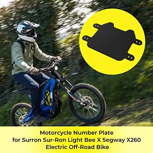 Motorcycle Front Number Plate for Surron Sur-Ron Light Bee X Segway ...