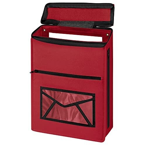 Letter Box Catcher, Red Felt Letterboxes Post Catcher for UPVC, Glass ...